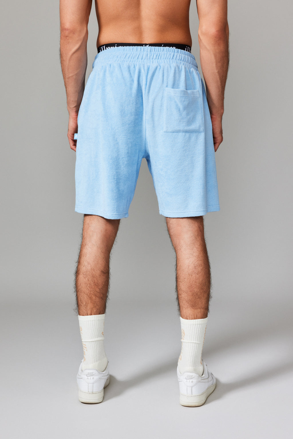 Men Towel Shorts - Baby Blue – Illyrian Bloodline